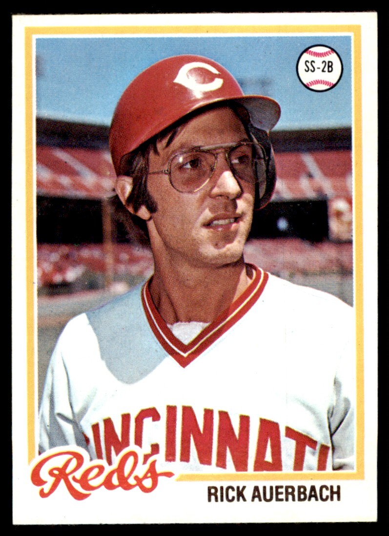 1978 TOPPS RICK AUERBACH 119 CINCINNATI REDS #646 | eBay