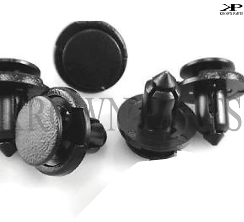 20x 8mm Clips Fits Toyota Nissan Bumper Bar Grille Trim Spoiler Engine ...