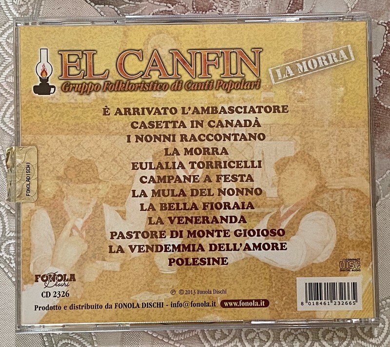 El Canfin, La Morra CD Musicale | eBay