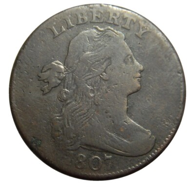 Large cent/penny 1807 Sheldon 274 tough variety mid grade | eBay
