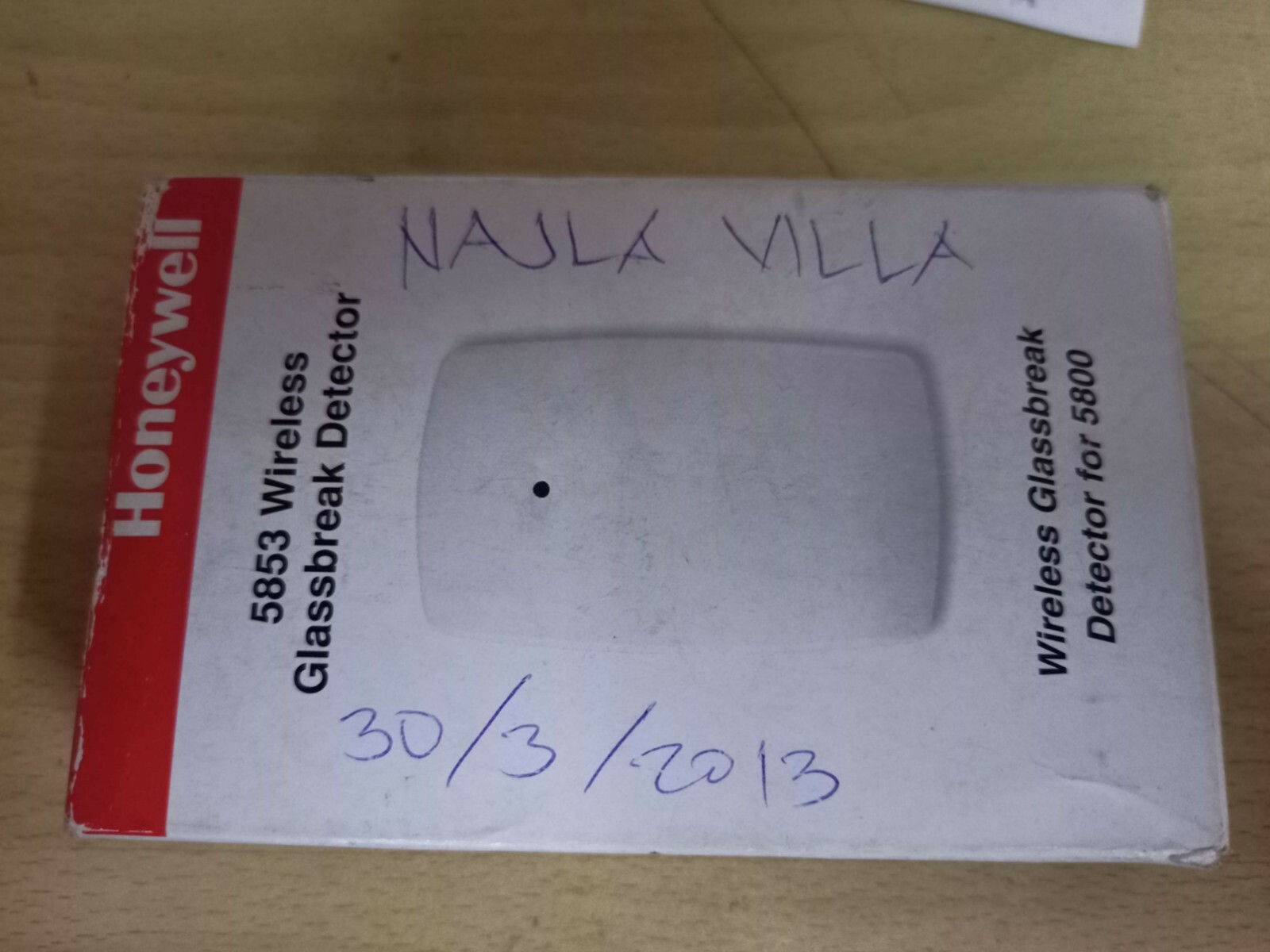 Honeywell 5853 Wireless Glass Break Detector | eBay