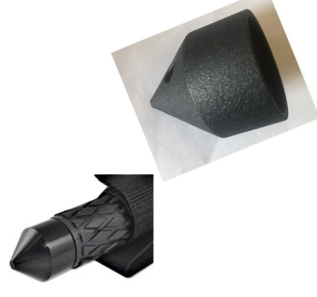 Pointed Glass Breaker End Cap for Batons Tactical Gear Sporting Goods ...