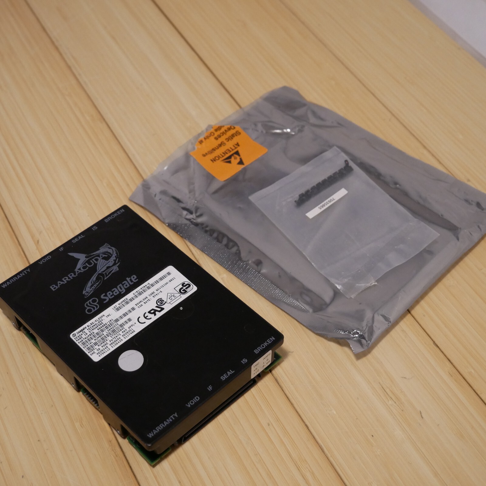 Seagate Barracuda 2.1GB SCA 80 Pin 7.2k Hard Drive ST32550WC w. Jumpers ...