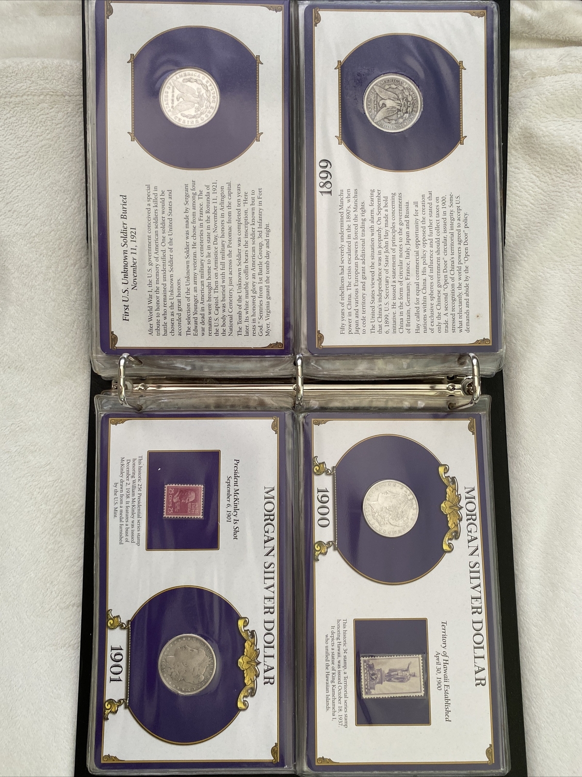 Postal Commemorative Society. The U.S.Silver Dollar Collection Album ...