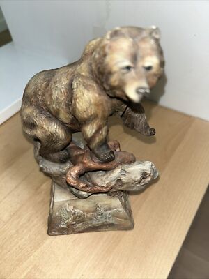 Mills Creek Studio Yellowstone Grizzly Bear Statue | eBay