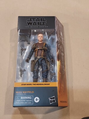 Hasbro Star Wars The Black Series The Mandalorian - Migs Mayfeld Action ...