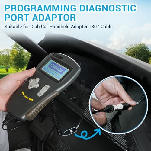Club Car Handheld Adapter 1307 4 Pin Molex Cable for Curtis Speed Code ...