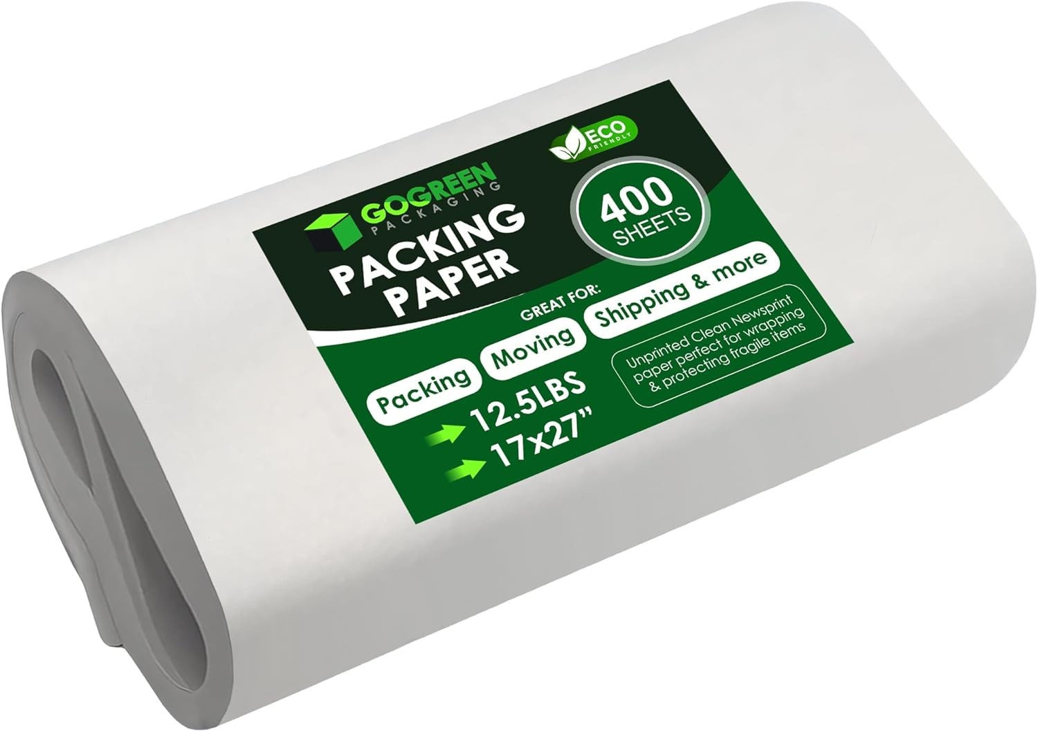 Newsprint Packing Paper Sheets for Moving - 400 400 Count (Pack of 1 ...