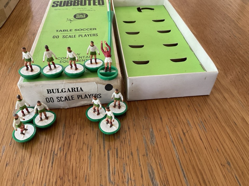 Subbuteo Heavyweight Bulgaria Named World Cup Box Reference 152 | eBay UK