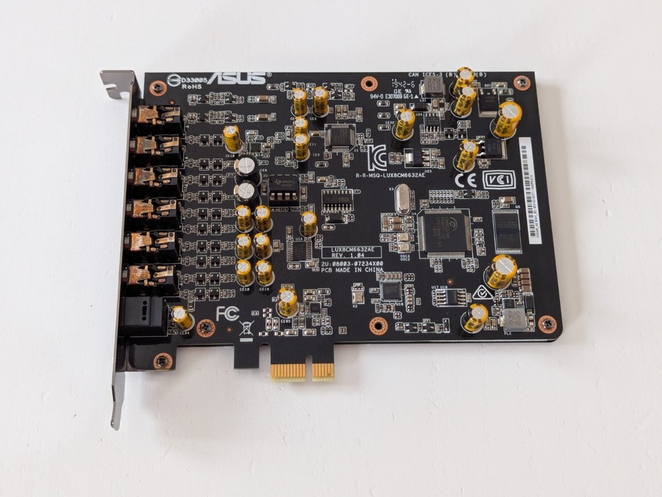 ASUS XONAR AE PCIe 7.1 Gaming Surround Sound Card Audio | eBay