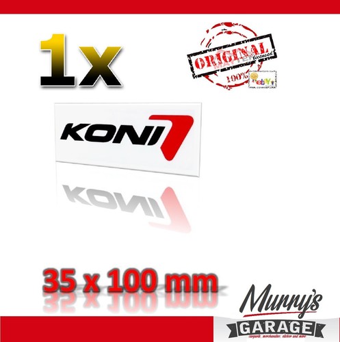 Koni Fahrwerk Aufkleber Sticker Decal Schriftzug Tuning Motorsport 3 ...