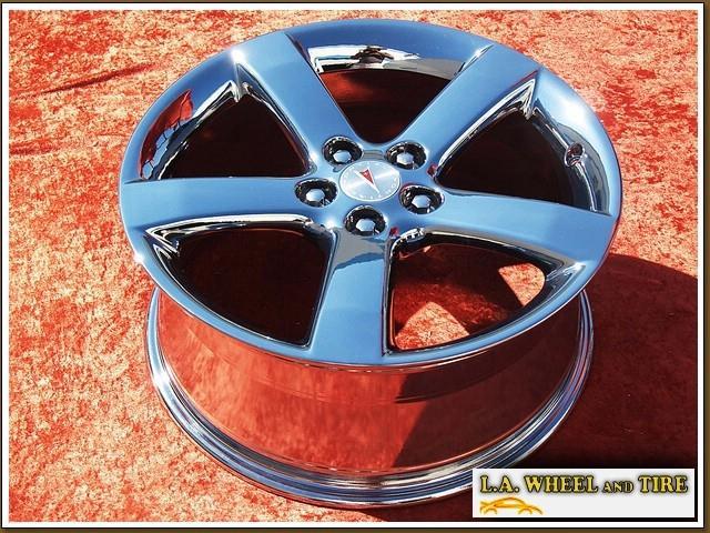 SET OF 4 NEW CHROME 18" PONTIAC SOLSTICE OEM WHEELS RIMS G6 SATURN SKY ...
