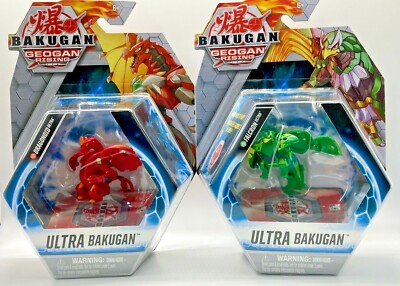 Bakugan Geogan Rising Ultra Bakugan Falcron Ultra & Dragonoid Ultra NEW ...