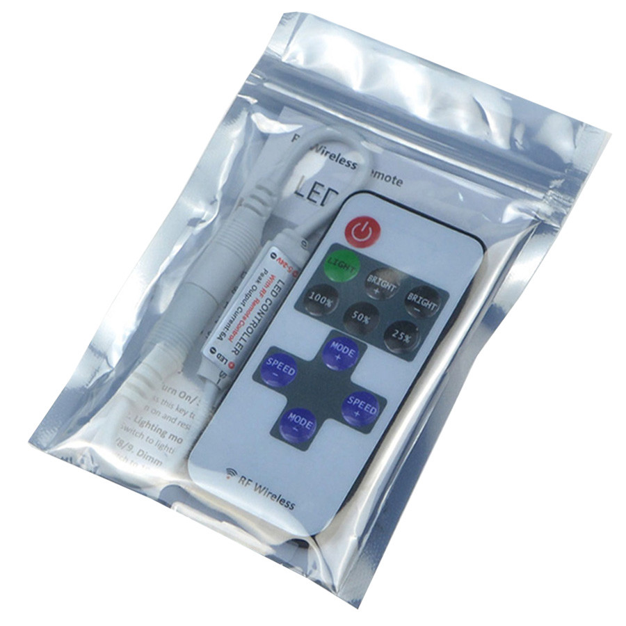 Single Color LED Dimmer Controller 11keys Mini RF Wireless Remote For ...