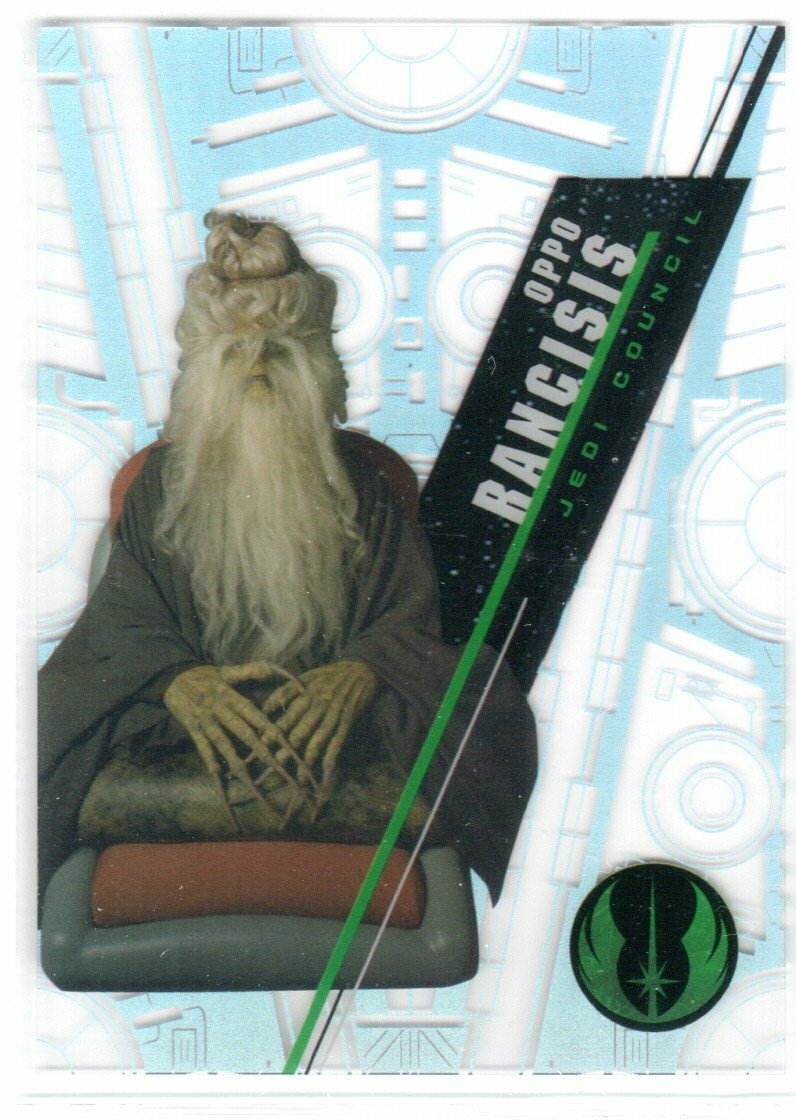 STAR WARS 2016 TOPPS HIGH TEK BASE SW-31 OPPO RANCISIS FORM 1 PATTERN 2 ...
