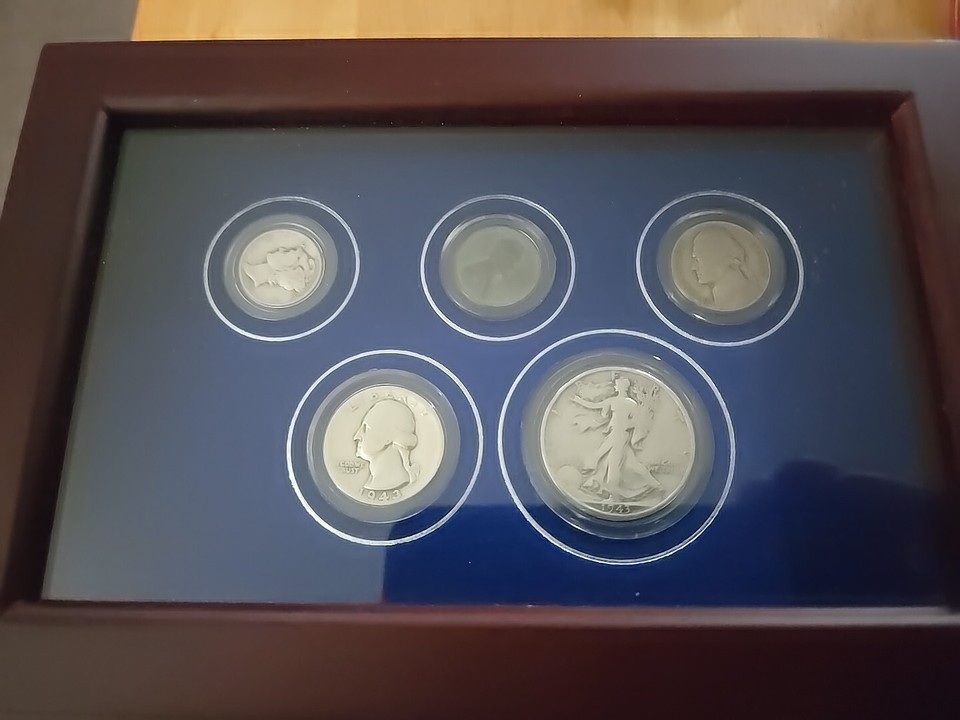 1948 coin set In Wood Box | eBay