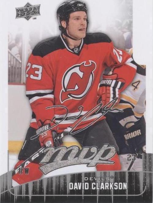 2009-10 Upper Deck MVP - David Clarkson #125 for sale online | eBay