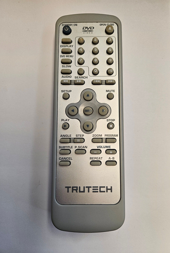 Trutech T600-D Remote Control for DVD Player