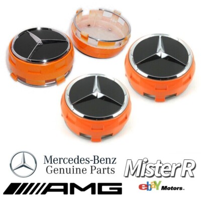 Mercedes-Benz W205 W213 AMG Wheel Center Cap Set A00040009002232 ...