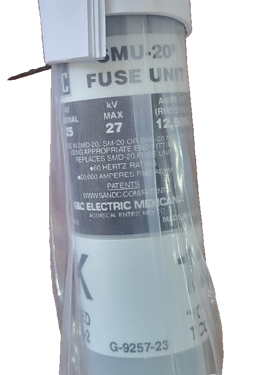 S & C Electric SMU-20 Fuse Unit 703012 12K 165-2 NEW IN BOX FREE ...