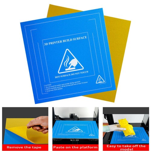 Flex Build Plate Base Print Bed Tape Heatbed Stickers For Ender-3 pro ...