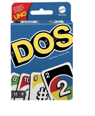 Mattel Uno Dos Card Game Updated Second Edition Fun Family | eBay