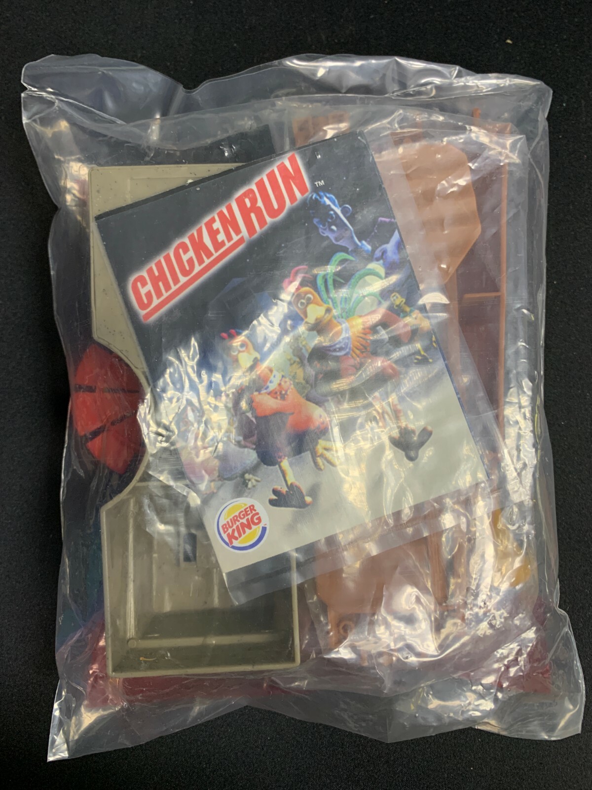 Chicken Run - Mac on the Highwire - #3 Burger King Toy | eBay