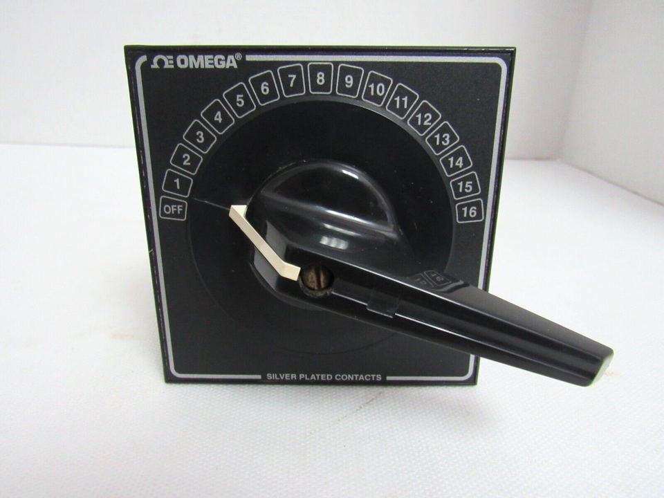 OMEGA SW142-16-M-PG THERMOCOUPLE SELECTOR SWITCH | eBay