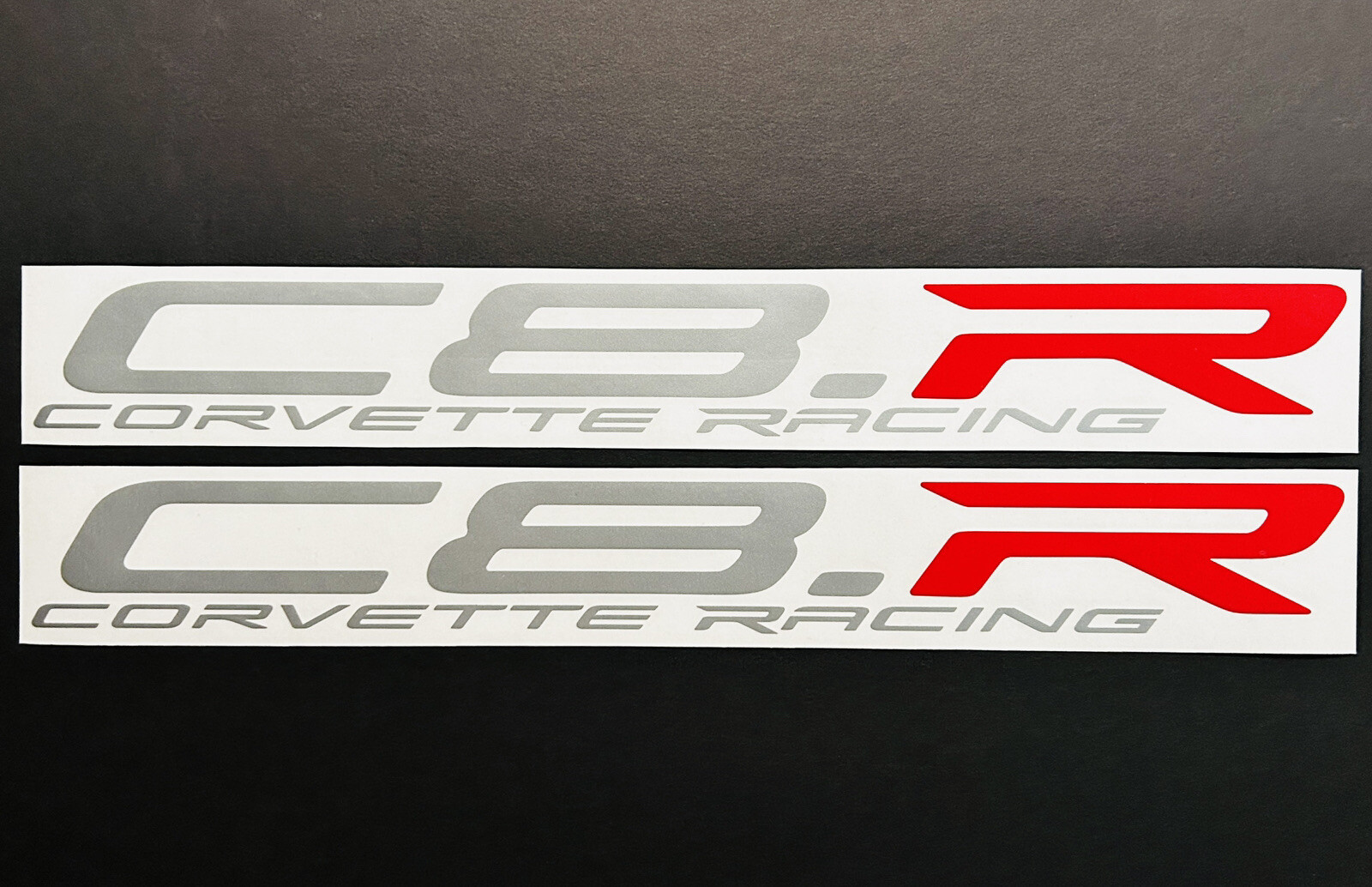 PAIR C8 Corvette Racing IMSA Decal Sticker Stingray HTC Z51 Z06 C8R C8 ...