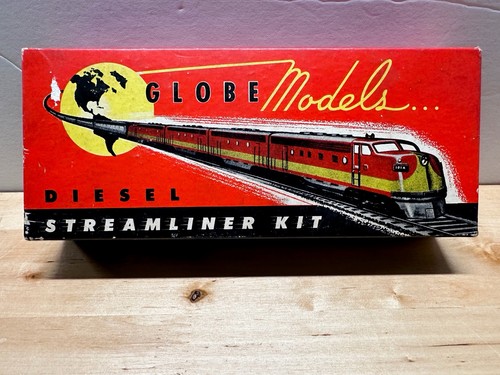 Vintage Globe Models HO Scale EMD F7 Diesel Streamliner Kit Silver B89 ...