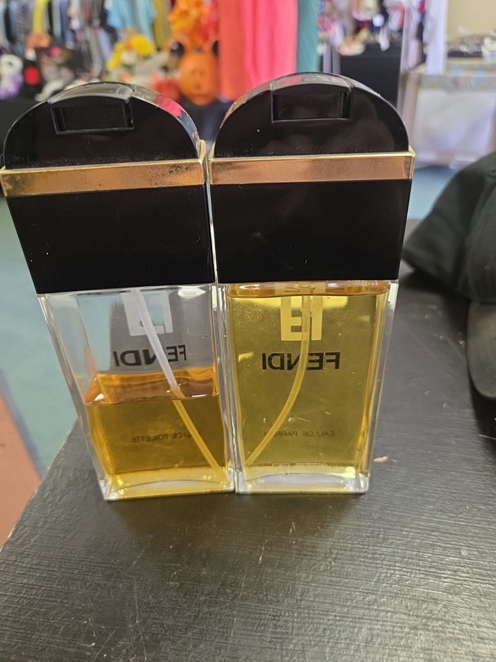 Fendi Perfume Lot Eau De Parfum And Toilette 3.4 Oz Bottles ...