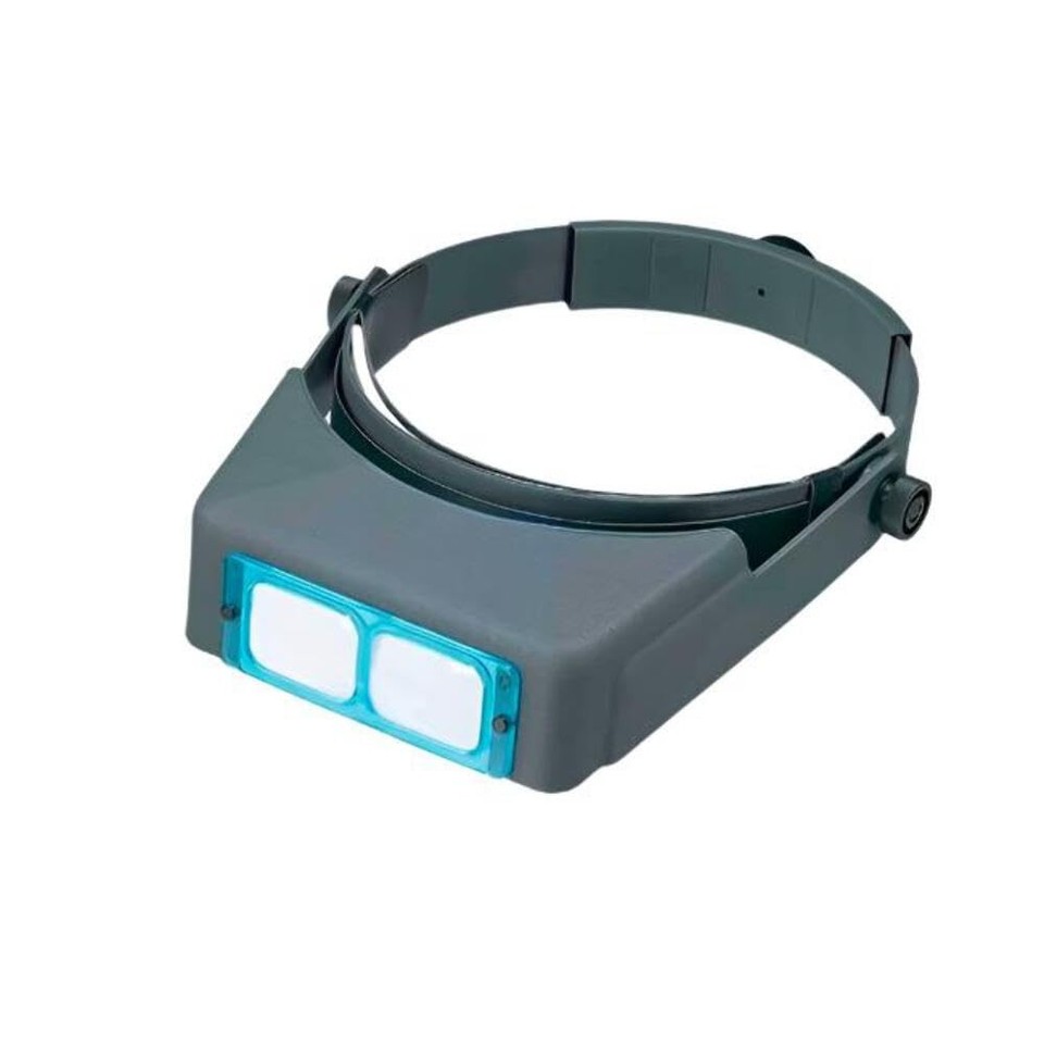 Donegan DA-5 OptiVisor Headband Magnifier, 2.5x Magnification, 8" Focal ...