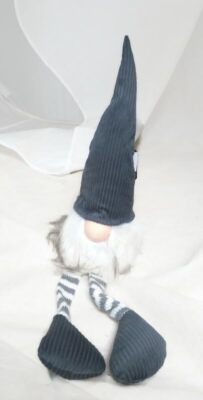 Gray Gnome with Dangle Legs | eBay