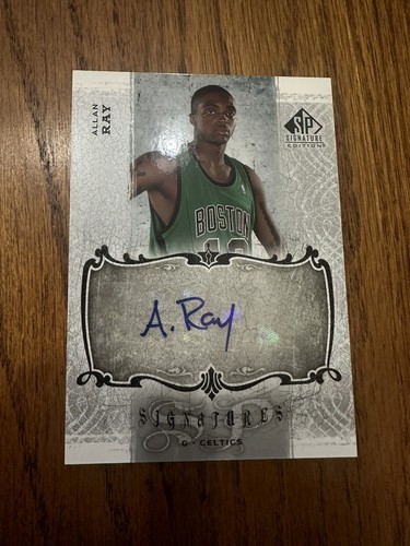 2006 SP Signature Edition Signatures Gold /10 Allan Ray #SPS-RA Rookie ...