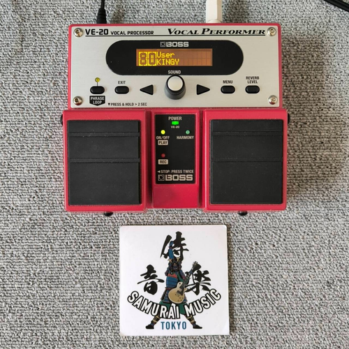 Boss VE-20 Vocal Effector Performer Vocal Processor Multi-Effects Used ...