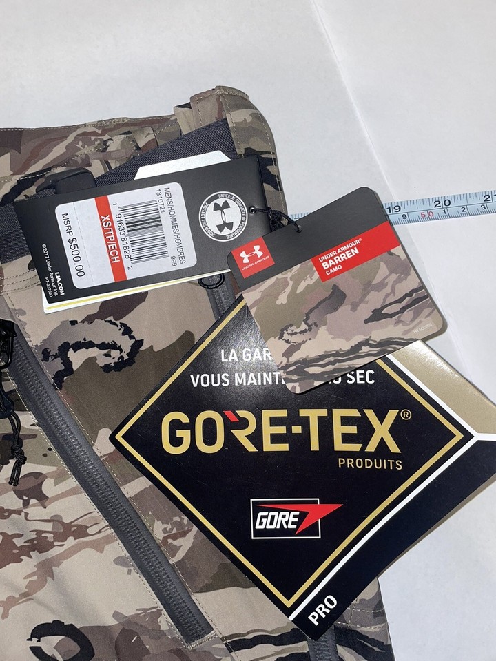 Under Armour Ridge Hunting Reaper Gore-tex Pro Shell Pants BUNDLE of 3 ...