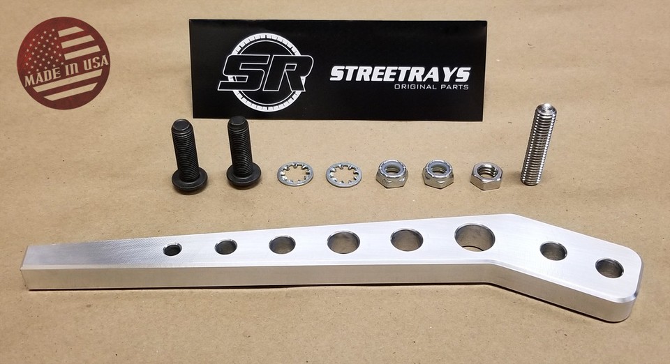 [SR] Billet Aluminum 10" Bent Shifter Handle Lever Tremec T5 T45 T56 ...