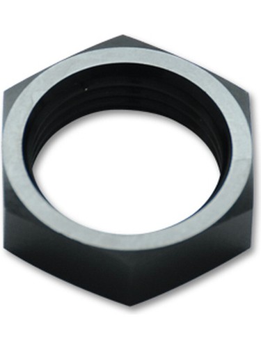 Vibrant Performance Bulkhead Nut; Size: -12AN Female Threads Aluminum ...