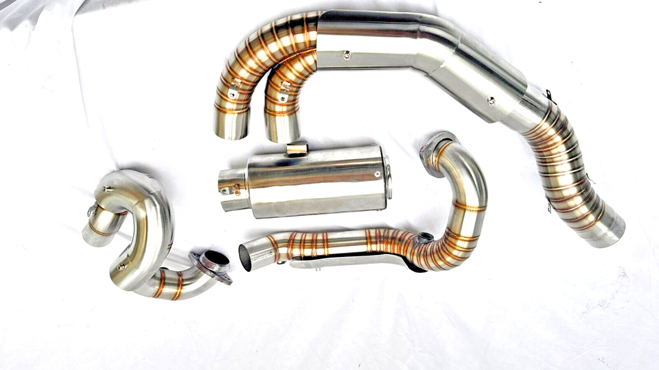 Custom 2-into-1 Exhaust System for Harley VROD NIGHT ROD/VRSCA/VRSCB ...