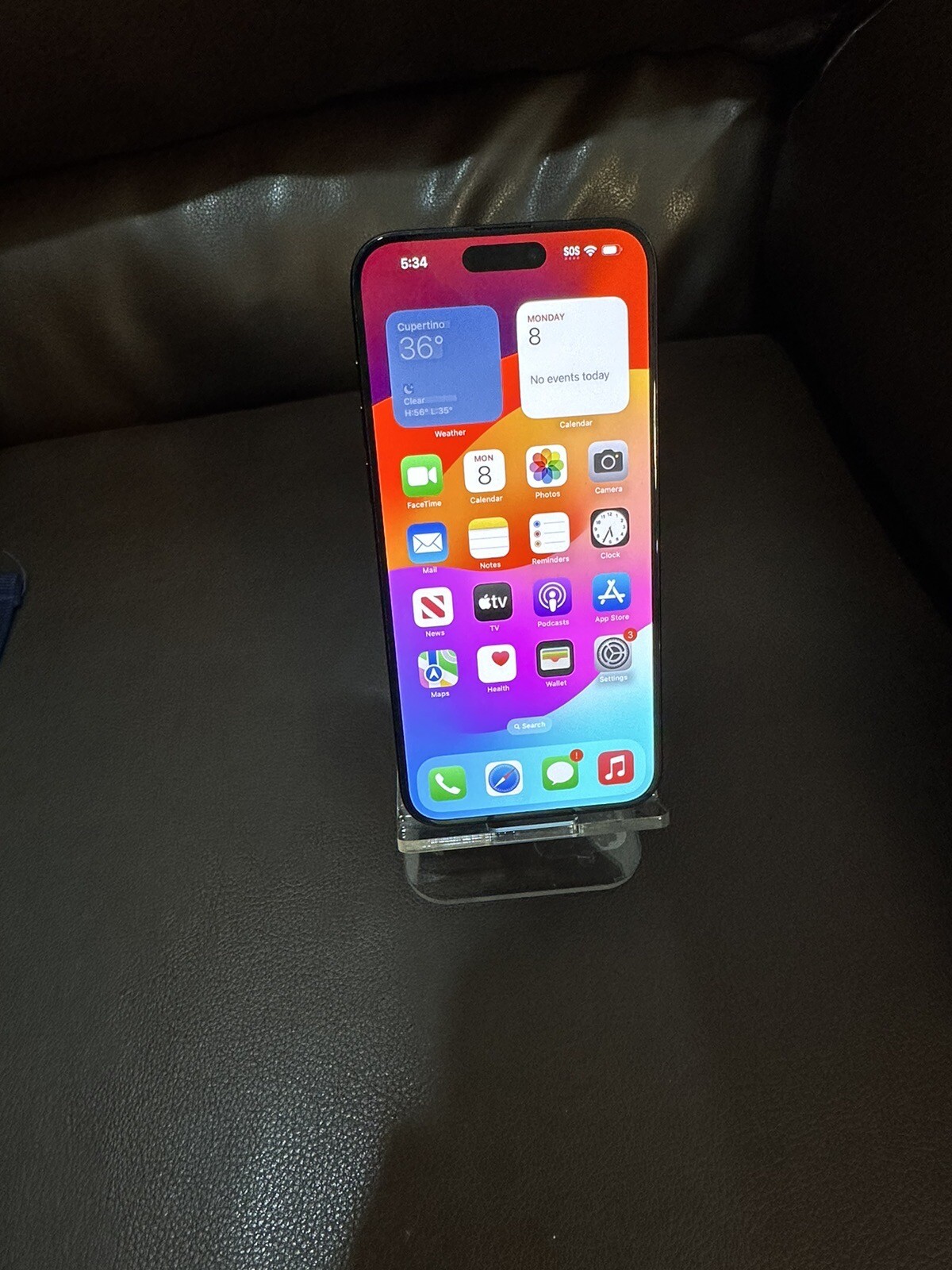 Apple iPhone 15 Pro Max 256GB Blue Titanium Verizon Great Condition | eBay