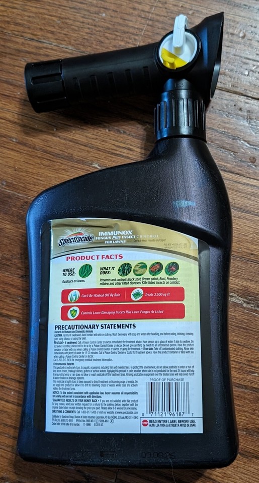 *READY-SPRAY* Spectracide Immunox Fungus Plus for All Lawn Needs 32fl ...