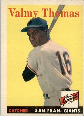 1958 Topps 86 Valmy Thomas RC EX #D261943 | eBay