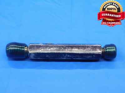 M16 X 2 6H METRIC THREAD PLUG GAGE 16 2.0 GO NO GO P.D.'S = 14.701 & 14 ...