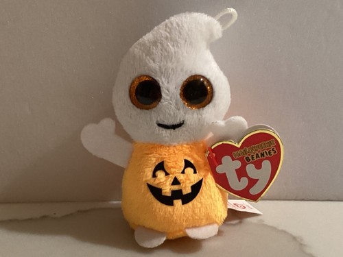 Ty SCARY the Ghost Halloweenie Beanie/Ornament - 5” NEW | eBay