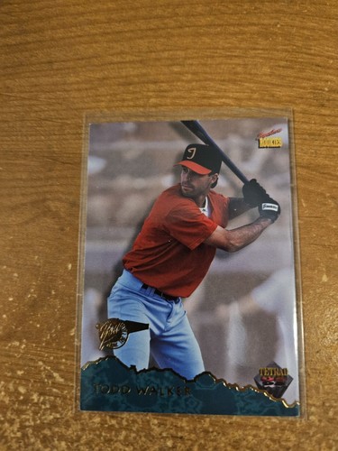 1995 SIGNATURE ROOKIES BASEBALL TETRAD MULTI-SPORT #45 TODD WALKER RC ...