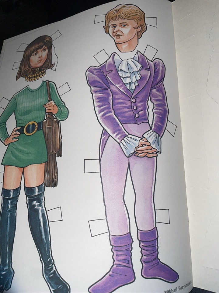 Vtg 1981 First Family President Ronald Reagan Nancy, Paper Dolls Book ...