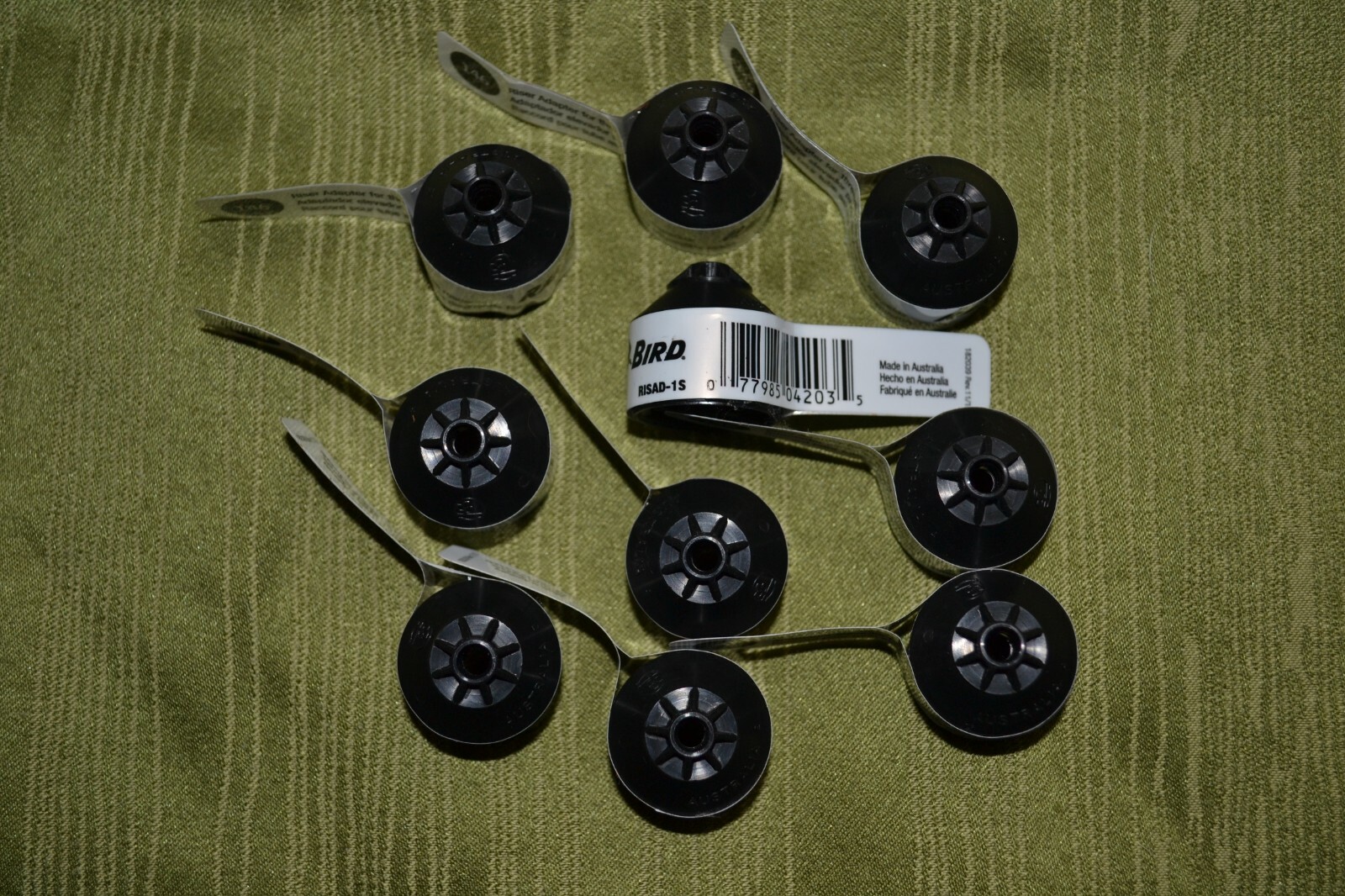 10 x Micro Spray Riser Adapters for Threaded Devices RISAD-1S Drip ...