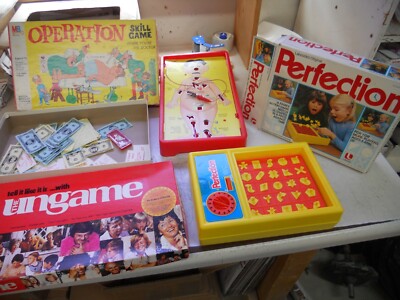 OPERATION PERFECTION THE UNGAME PARTS OR REPAIR LOT | eBay