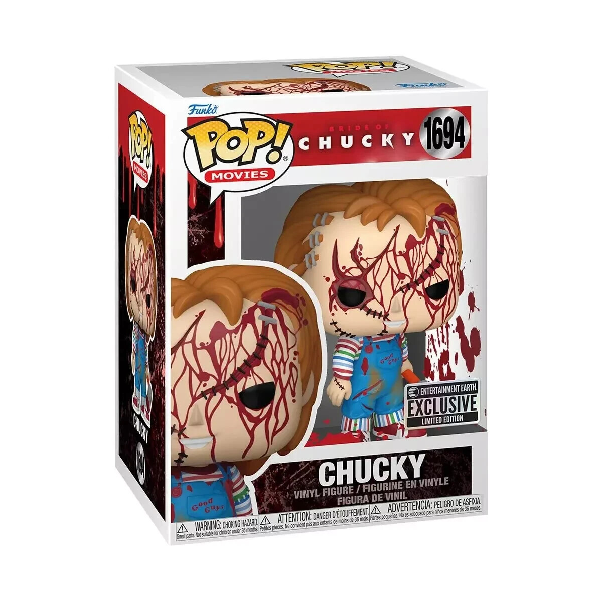 Funko Pop! Bride of Chucky - Bloody Chucky #1694 & Tiffany Funko Pop! Bride of Chucky - Bloody Chucky #1694 & Tiffany