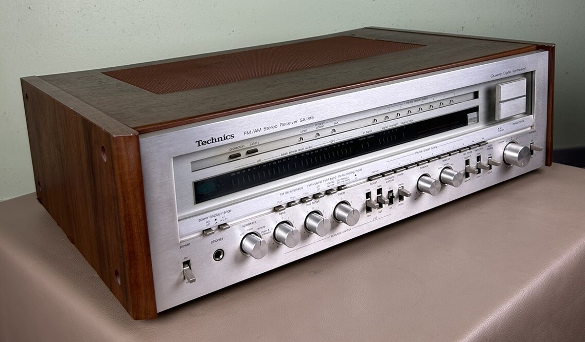 TECHNICS SA 818 STEREO MONSTER RECEIVER COOL | eBay